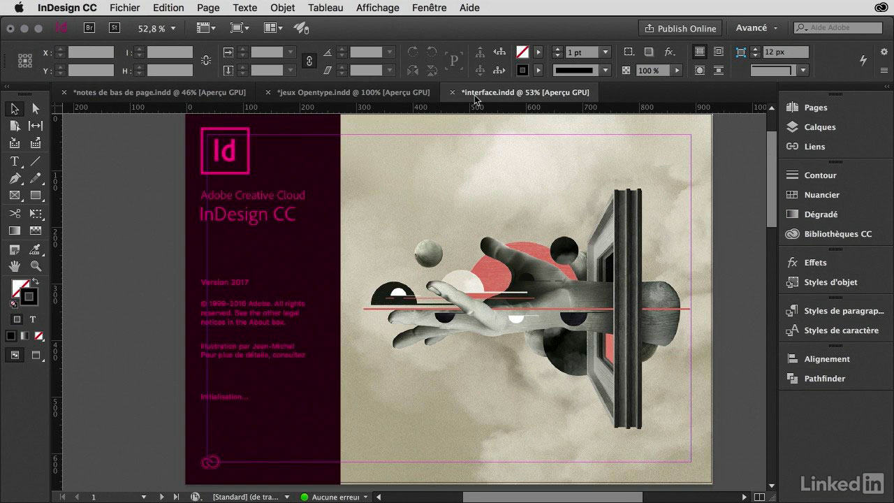 La mise en page avec indesign - AFDAS CPF
